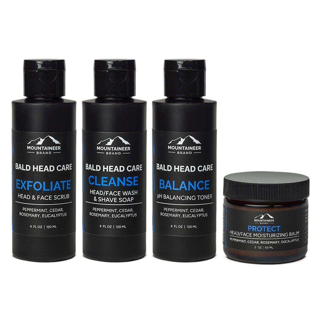 The Essential Bald Head Care System – Mountaineer Brand Products